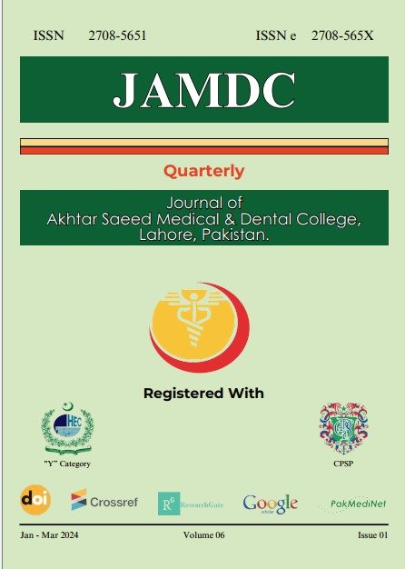 Volume 6 Issue 1 Jamdc